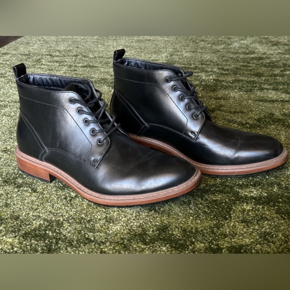 Perry Ellis | Shoes | New Mens Perry Ellis Portfolio Black Dress Shoes ...